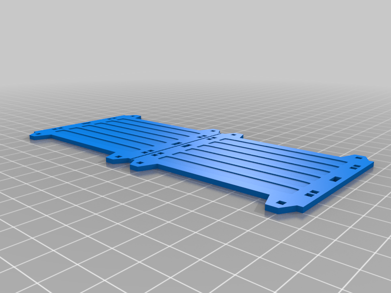 🌉 3" cube Sci-fi modular terrain 15 - bridges/walkways・Free 3D File for ...